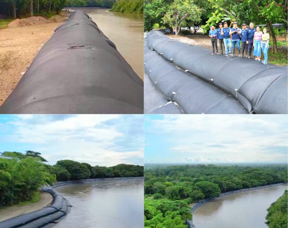 Dique de casi un km, evita inundaciones en la tierra de gabanes - Stereo Noticias Villavicencio